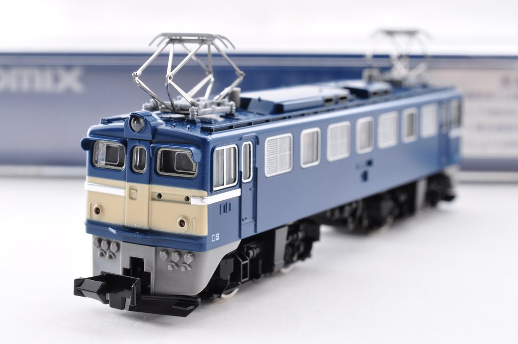 TOMIX N - 2136 - Electric locomotive (1) - JNR ED61 Electric Locomotive (Blue) - JNR - auction ...