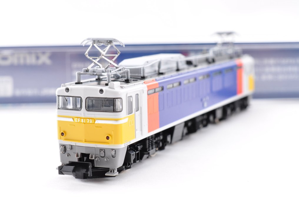 TOMIX N - 2141 - Electric locomotive (1) - EF81 Electric Locomotive Sleeper Express Cassiopeia ...