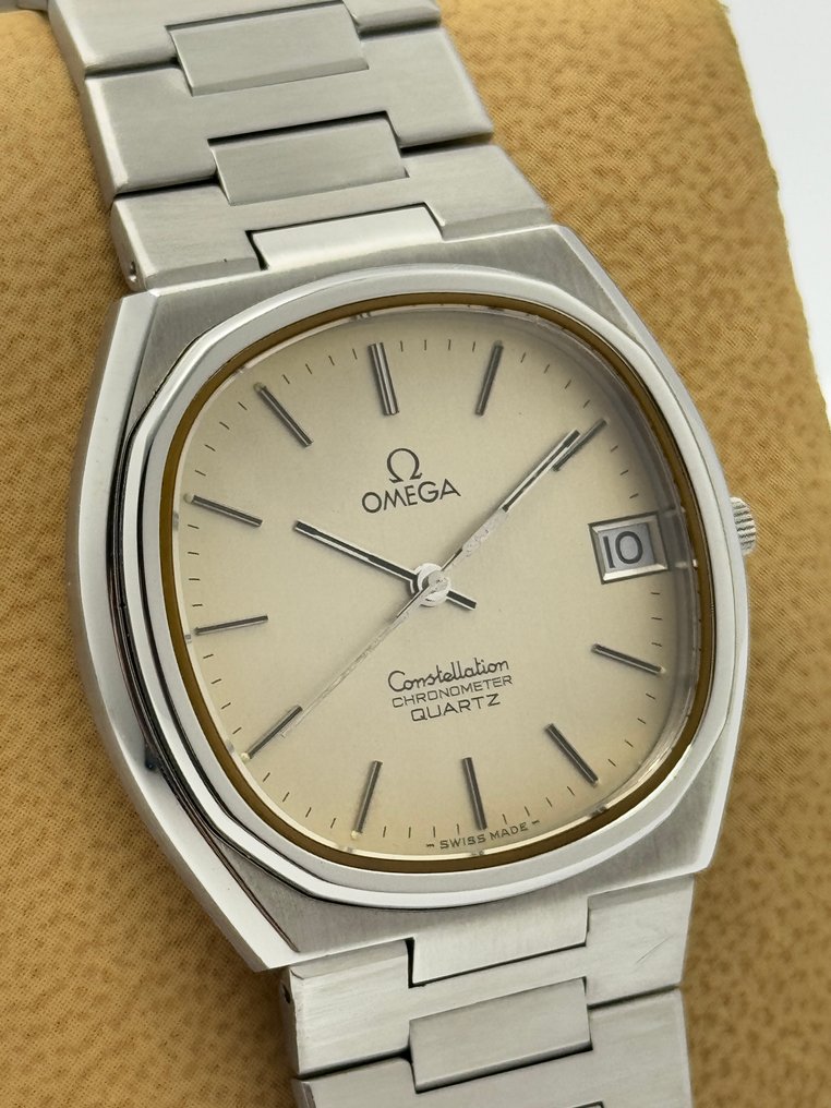 Omega - Constellation Chronometer Quartz - No Reserve Price - 198.0124 ...