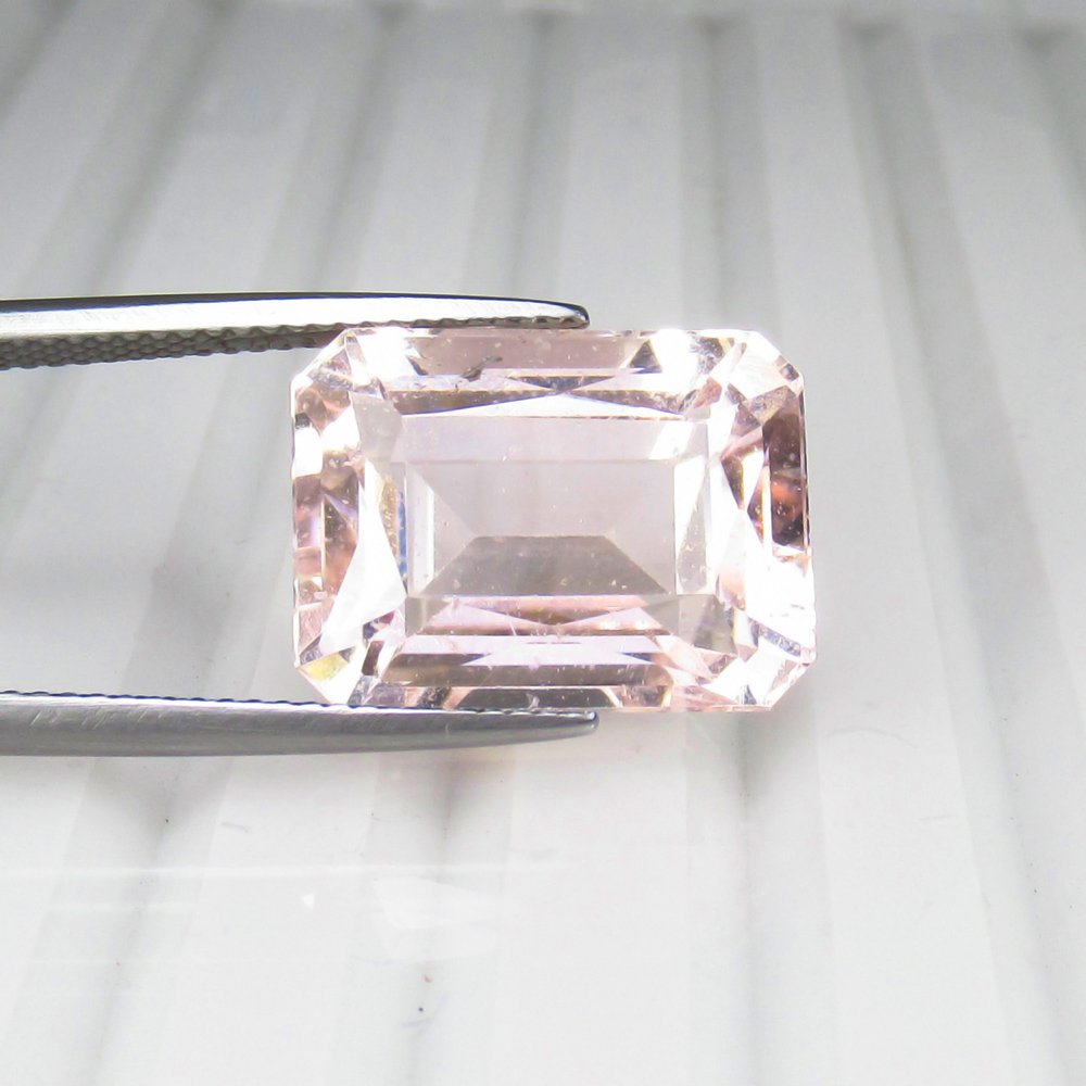 1 pcs Pink Morganite - 14.52 ct - International Colored Gemstone ...