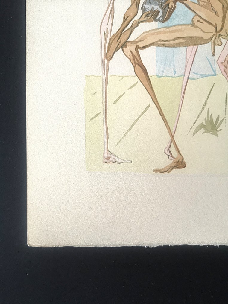 Salvador Dali (1904-1989) - Simoniacs (Inferno: Canto 19), 1960-64 ...