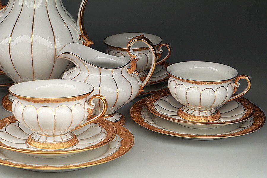 Meissen - Coffee service - Porcelain - Meissen X-Form Service - auction online Catawiki