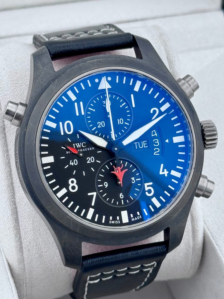 IWC - Pilot's Watch Automatic Chronograph Top Gun United States Navy ...