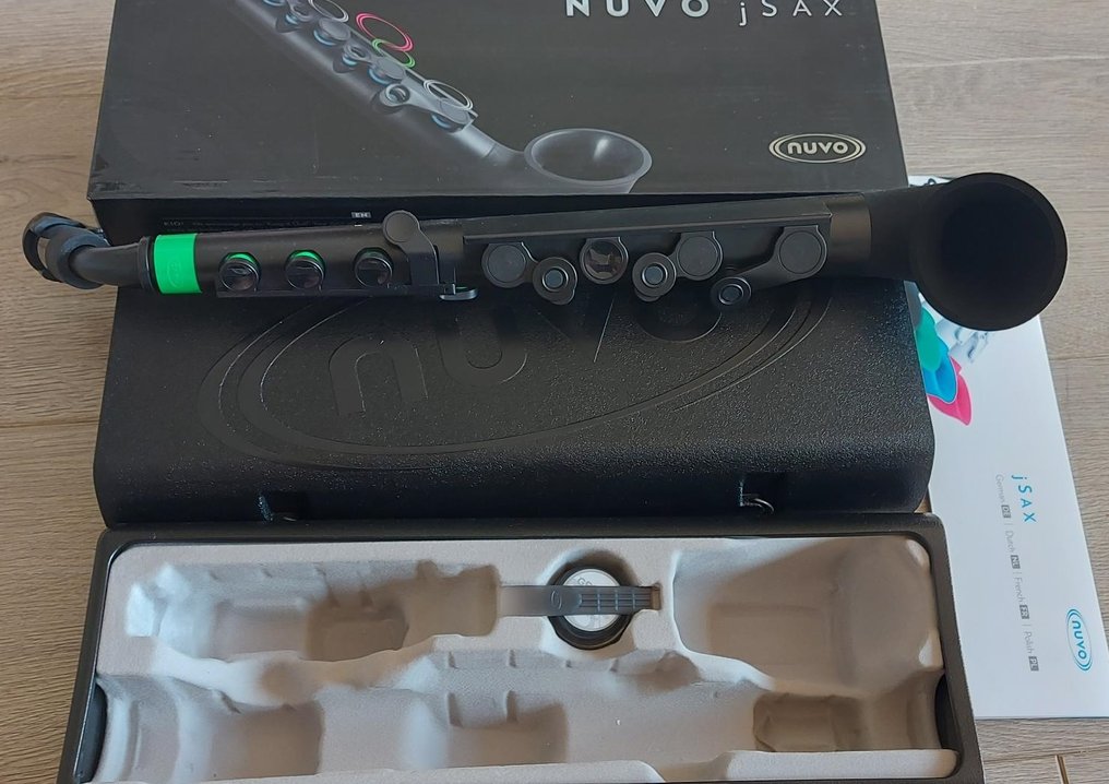 Nuvo - jSax standaard kit, zwart/groen, C-saxofoon - - Alto saxophone (No Reserve Price ...