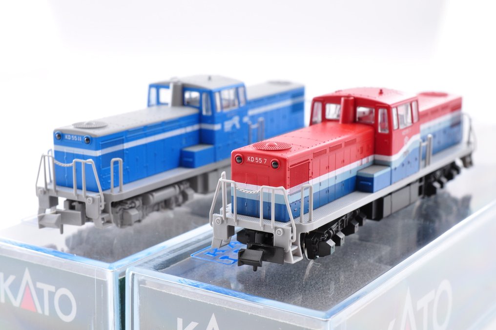Kato N - 10-369 - Train unit (1) - Keiyo Rinkai Railway Diesel KD55 2-Car Set - Keiyo Rinkai ...