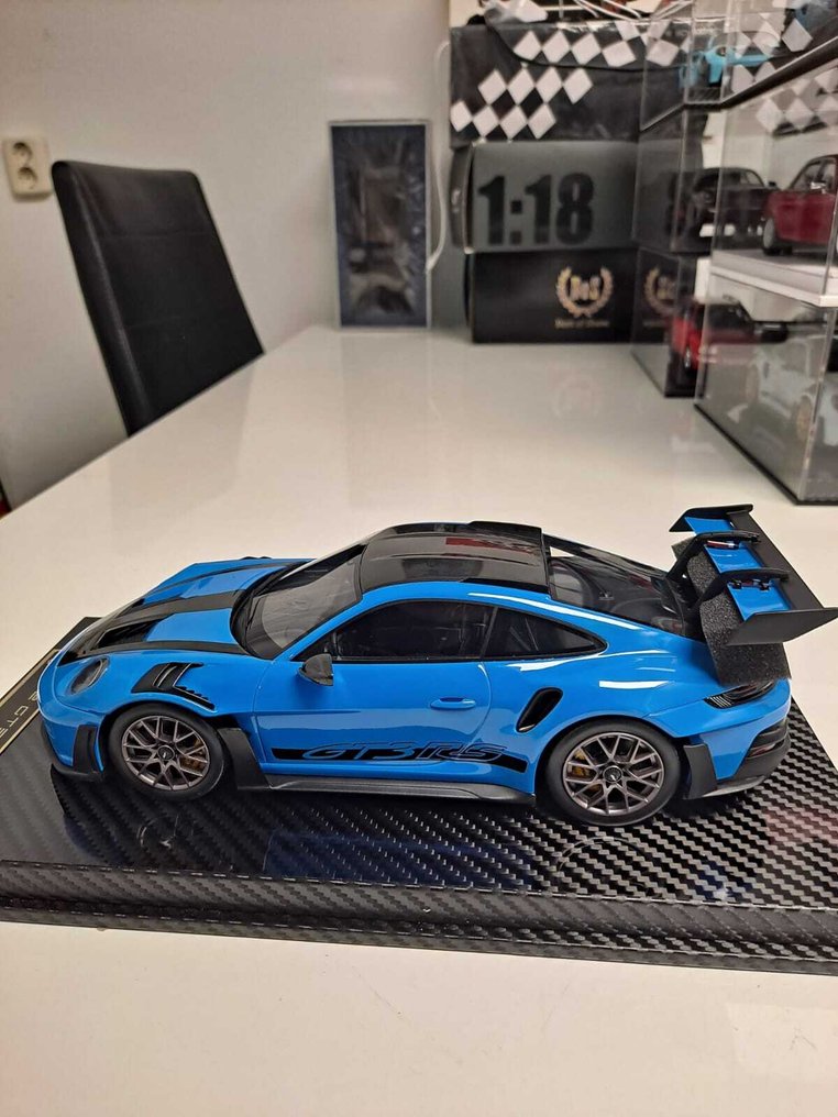Radscale 1:18 - Model car - Porsche 911 - 992 GT3 RS - RS Blue ...