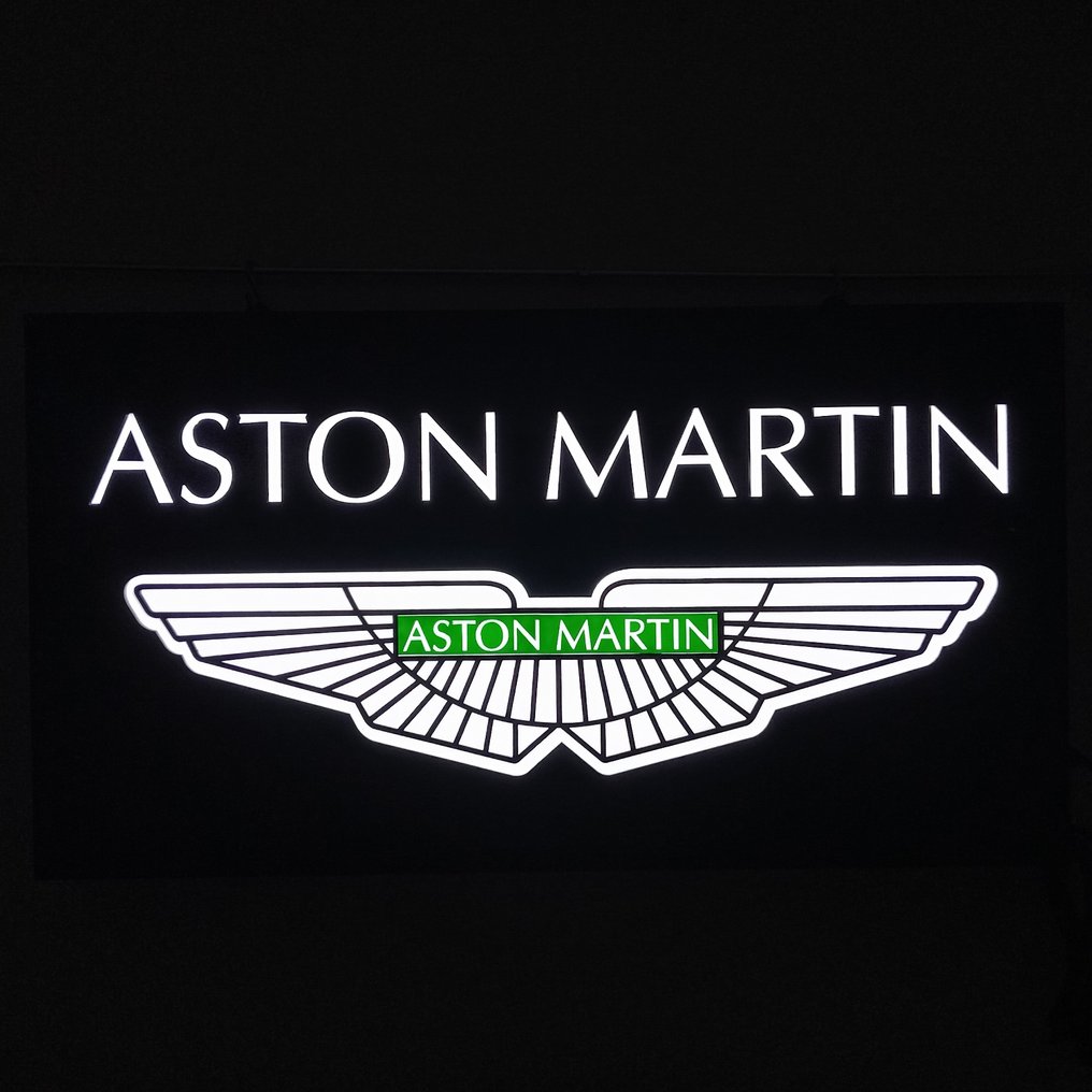 ASTON MARTIN 3 D -Solea Collection Limited (1/3) - Lighted sign ...