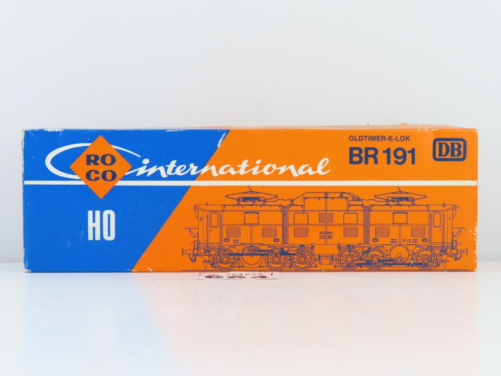 Roco H0 - 4139 - Electric locomotive (1) - E191 - DB - auction online Catawiki