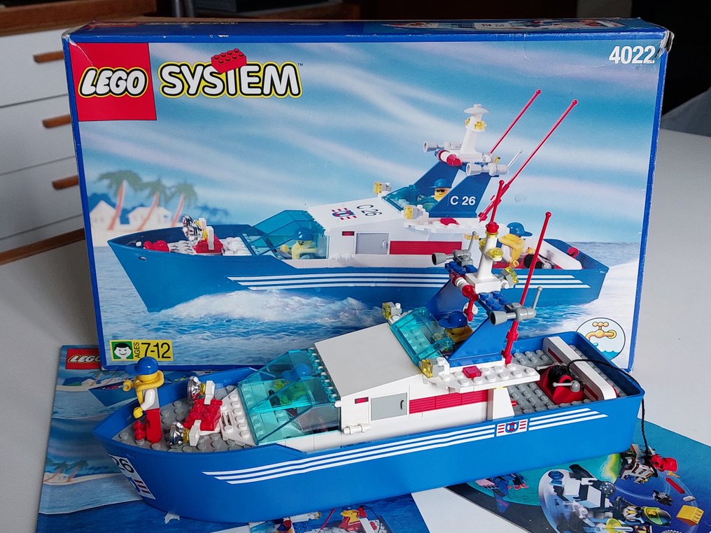 LEGO Set - 4022 - Classic - LEGO 4022 C26 Sea Cutter - auction online ...