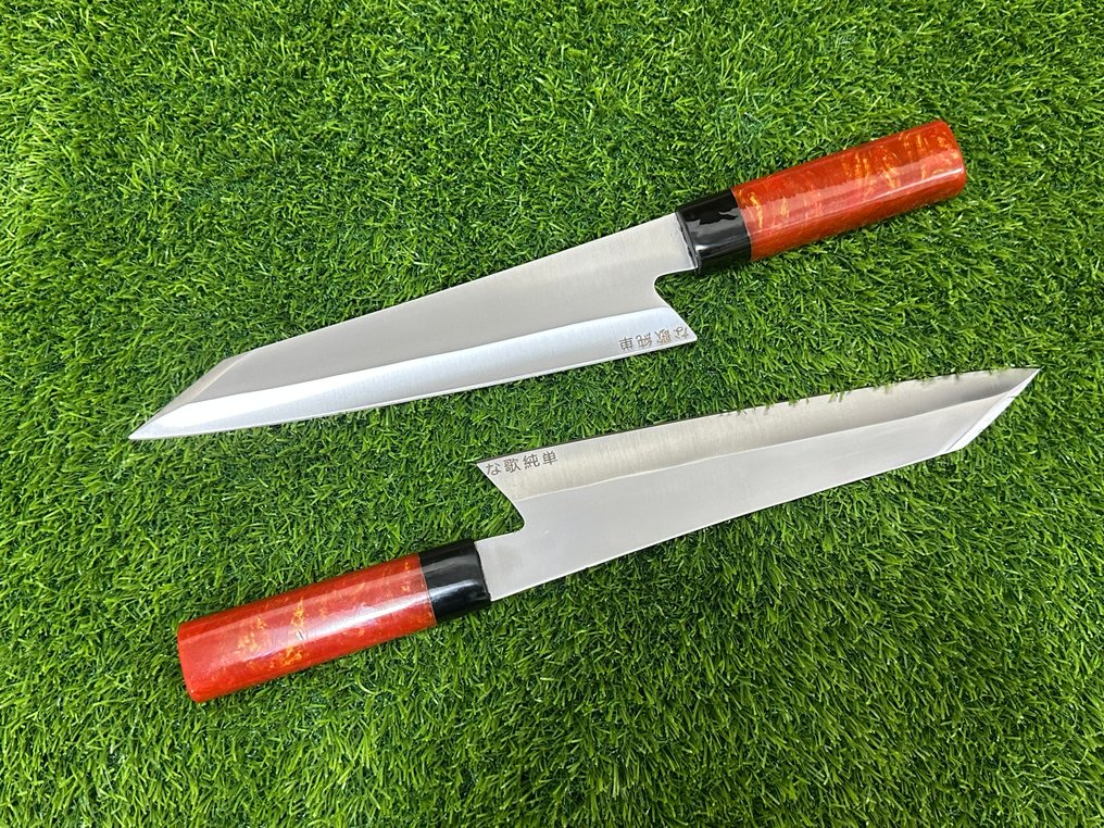 Kitchen knife - Chef's knife - Professional Japanese D2 Steel Chef ...