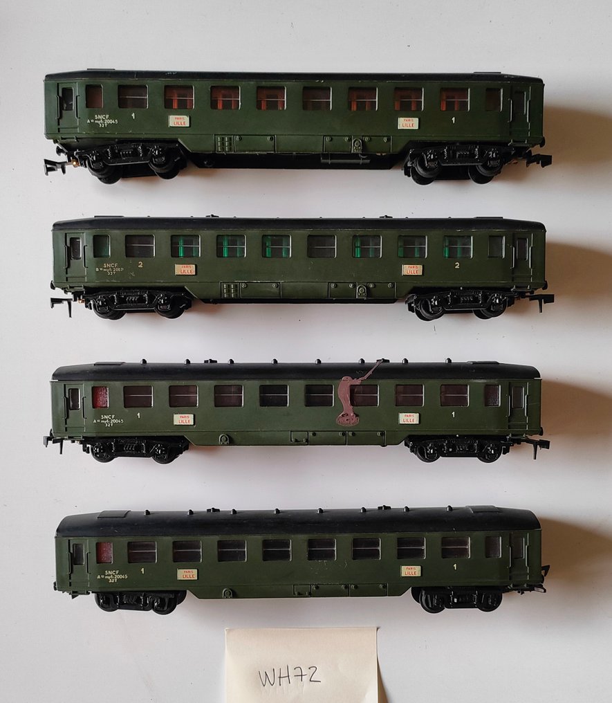 Hornby H0 - Model train passenger carriage (4) - A10 myfi 20045 - SNCF - auction online Catawiki