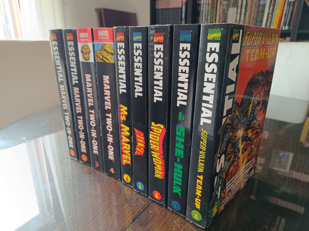 Essential Marvel Collection: Nova, She-Hulk, Spider-Woman, Ms. Marvel ...