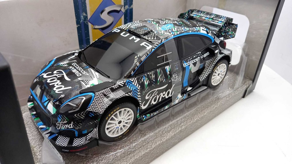 Solido 1:18 - Model car - Ford Puma Rally 1 Goodwood Festival of speed ...