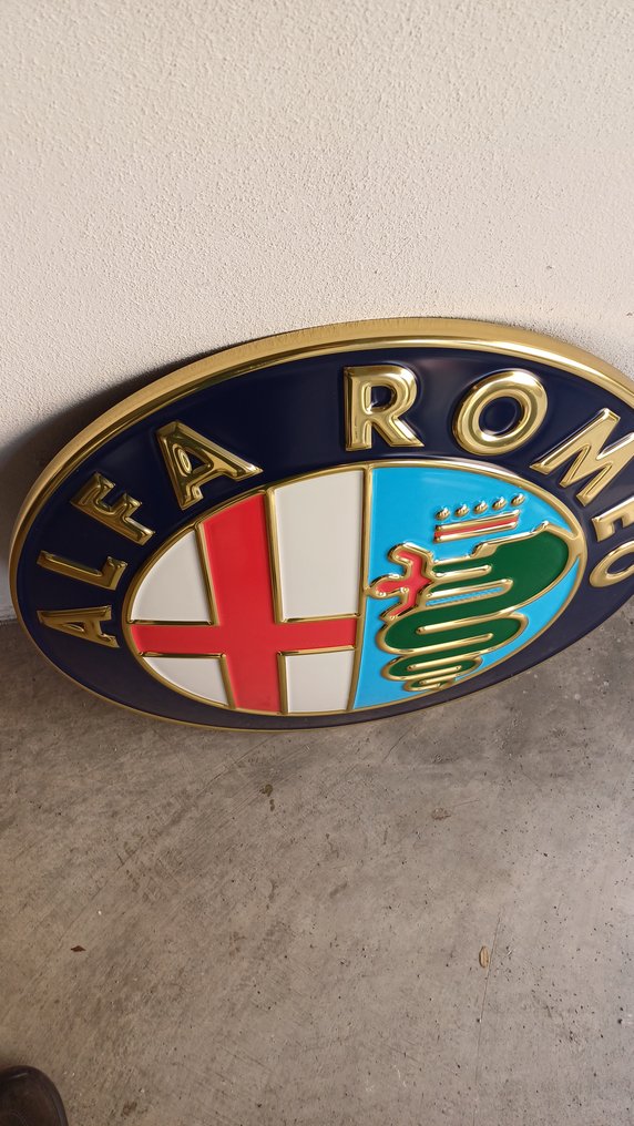 Alfa Romeo - Sign - Thermoformed - auction online Catawiki