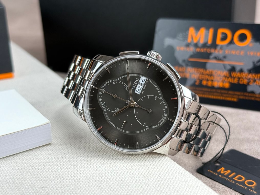 Mido - Baroncelli Chronograph Automatic Day/Date - M86074131 - Men - 2020+ - auction online Catawiki