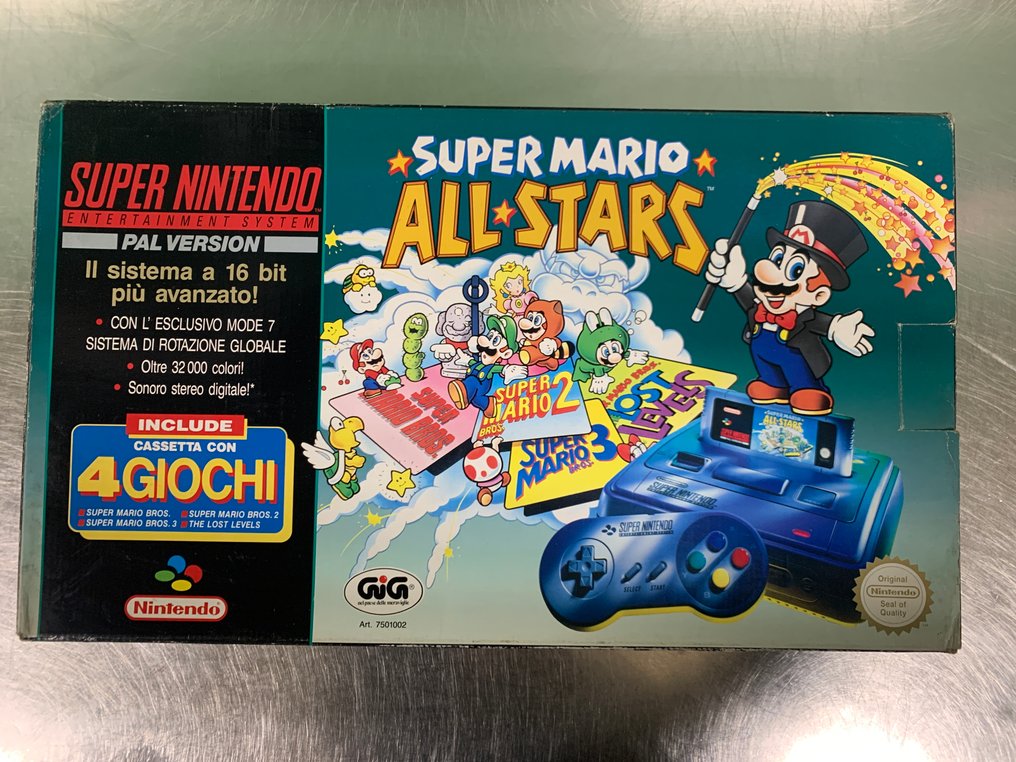 Nintendo - Snes - PAL Super Mario All-Stars bundle plus Yoshi’s island ...