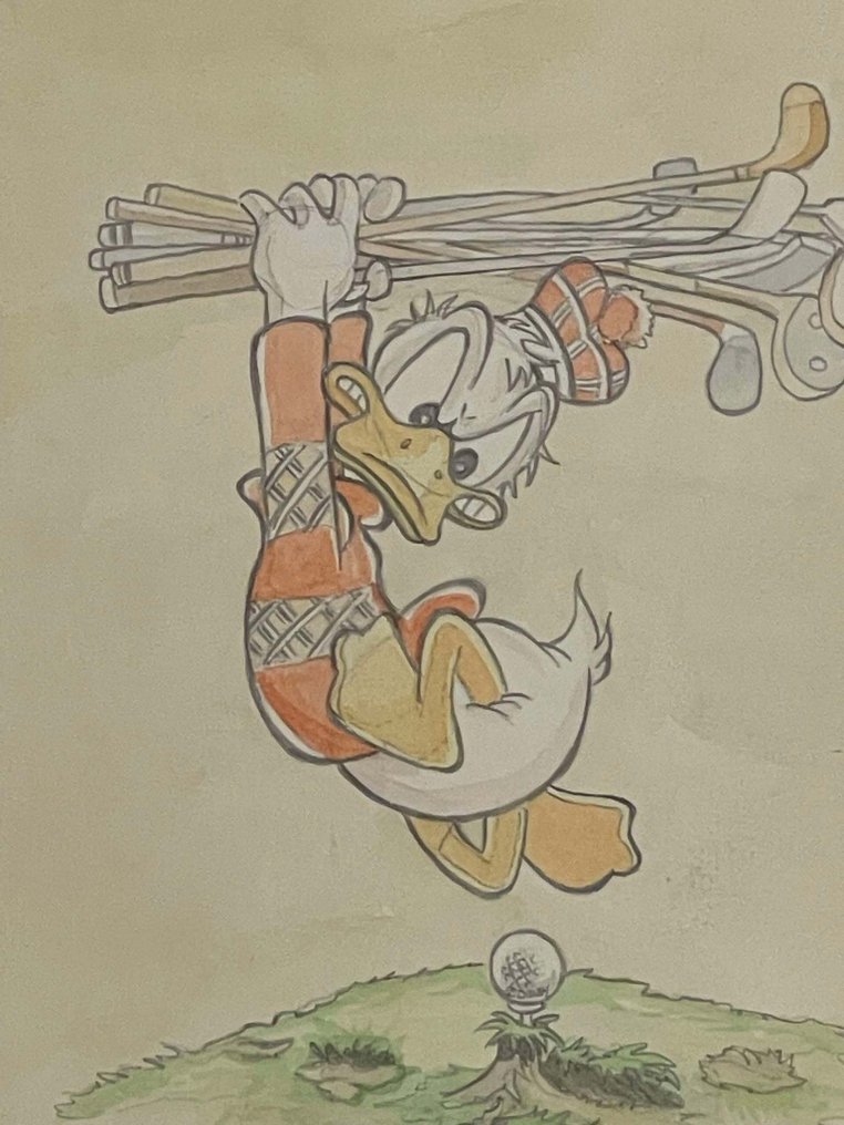 Patrick Block - 1 Watercolour - Disney art after Carl Barks - Flubbity ...