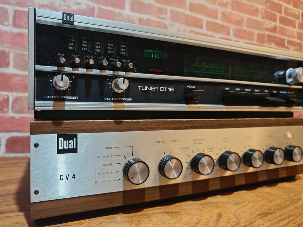Dual - CT19/ CV4 Hi-fi set - auction online Catawiki