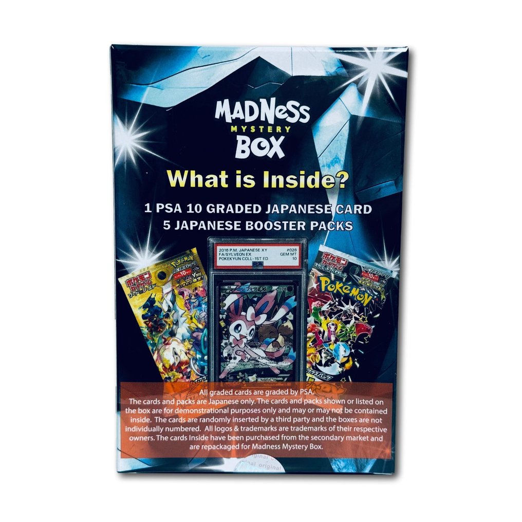 Pokémon Box - Japanese Madness - Madness Mystery Box - Pokémon - Catawiki