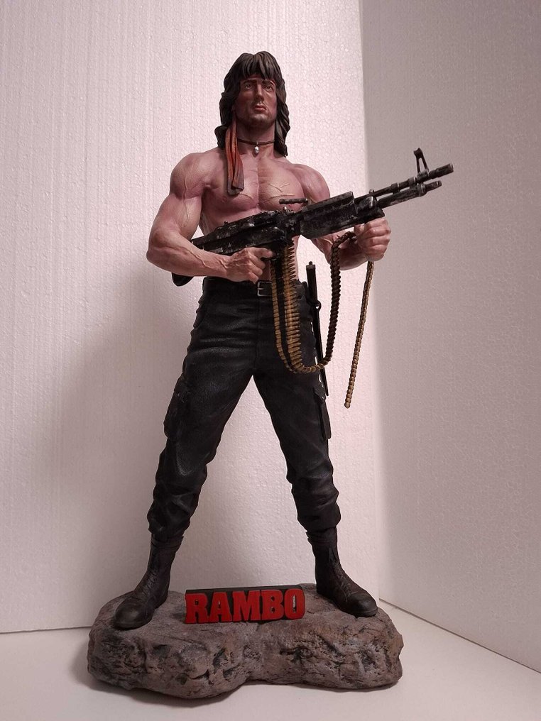 Rambo - First Blood Part II - Sylvester Stallone (John Rambo) - hand ...
