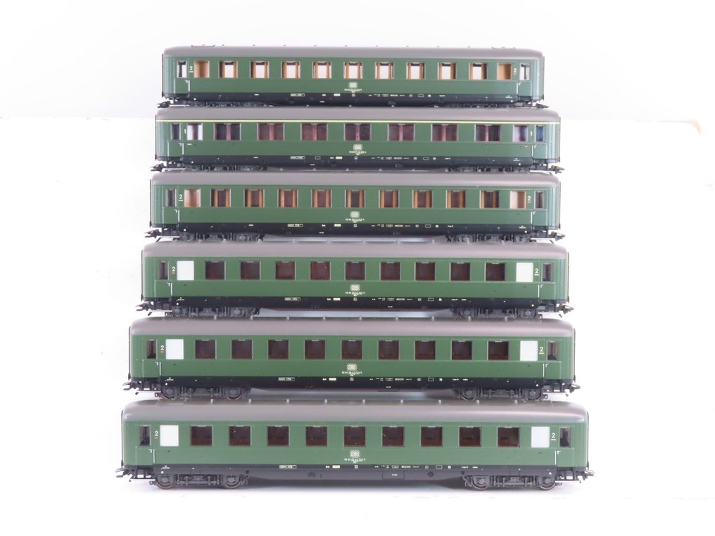 Märklin H0 - 43220/43200 - Model train passenger carriage (6) - 6x 4-car express train coaches ...