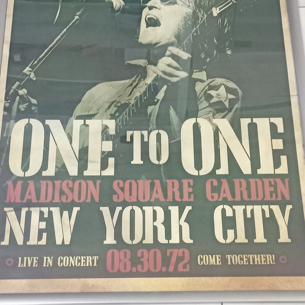 John Lennon - One to One - Madison Square Garden - New York City - Live ...