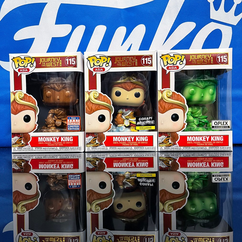 Funko - Action figure Asia Journey to the West Monkey King Gohapi ...