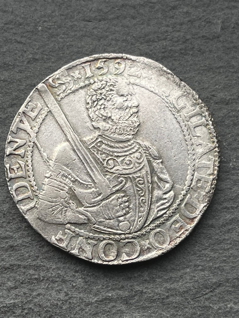 Netherlands, West Friesland, Hoorn. Willem van Oranje. Prinsendaalder ...