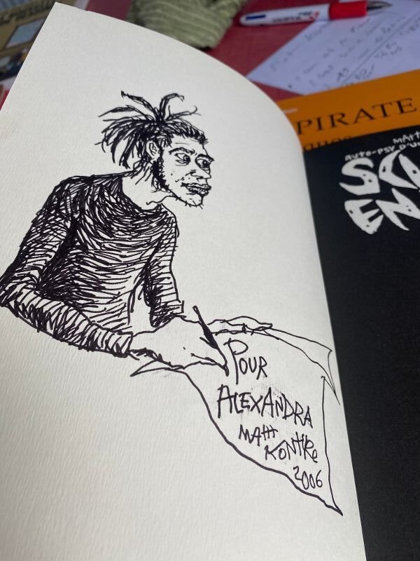 Mattt Konture - Les Contures + Sclérose en plaque + 2x dédicace - 2x B ...