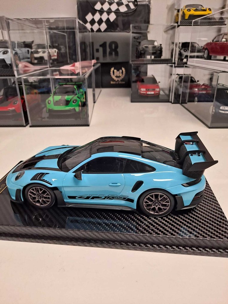 Radscale 1:18 - Modellauto - Porsche 911 - 992 GT3 RS - Sky blue ...