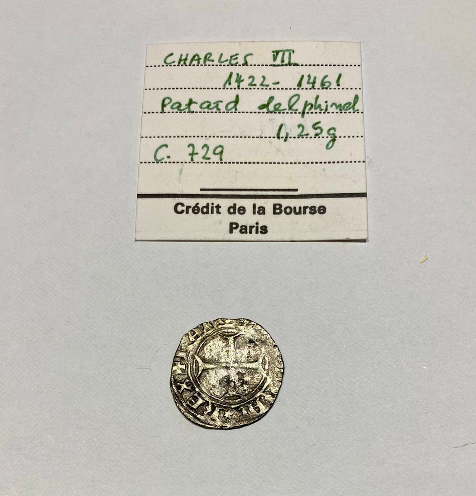 Dauphiné Charles VII (1422-1461). Petit blanc (No Reserve Price ...