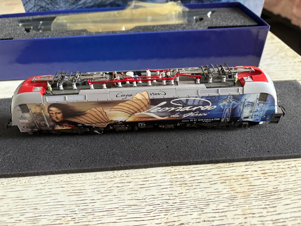 Roco H0 - 73484 - Electric locomotive (1) - ÖBB Taurus 1216 "Leonardo ...