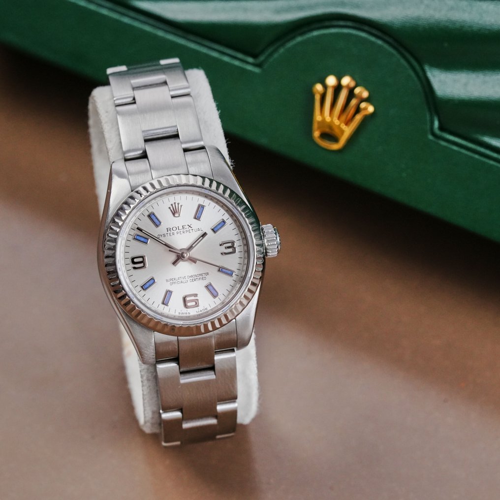 Rolex - Oyster Perpetual Lady - 17623 - Women - 2000-2010 - auction ...