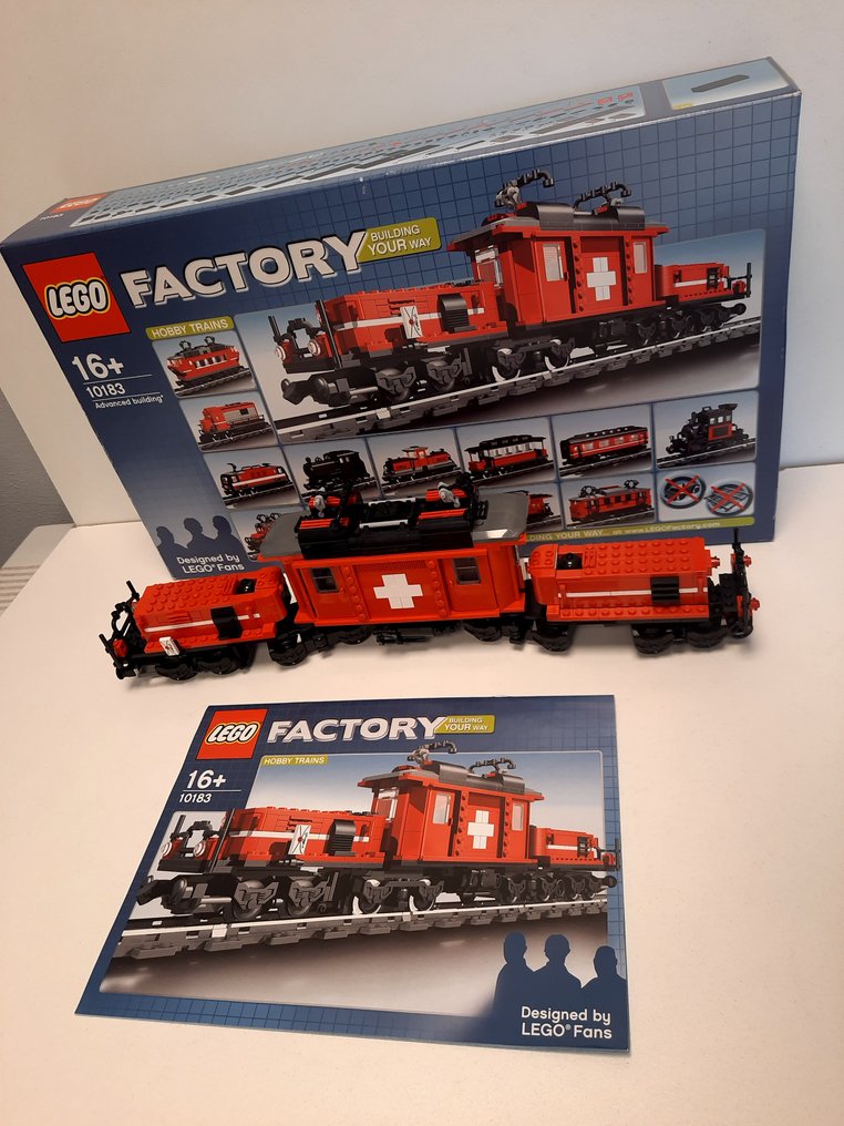 Lego Set - 10183 - Train - LEGO Factory Hobby Trains - 10183 LEGO ...
