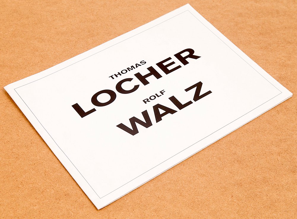 Thomas Locher / Rolf Walz - Thomas Locher & Rolf Walz - 1990s - auction ...