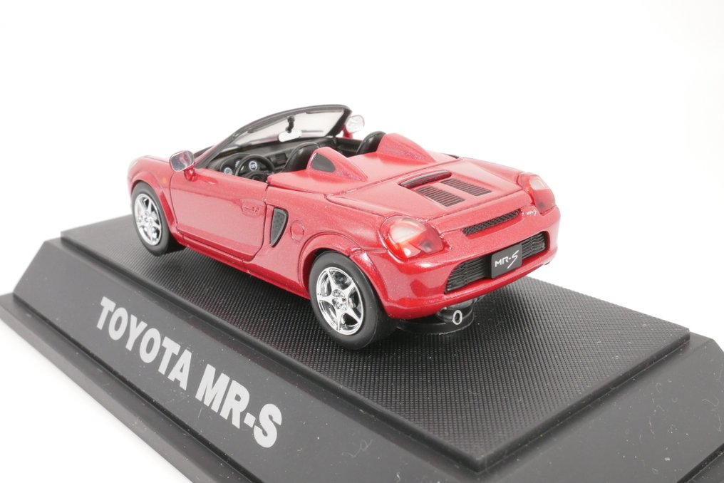 Ebbro 1:43 - Model car - Toyota MR2 MRS MR-S spyder open 2001 red - 1/43 Ebbro 43087 - auction ...