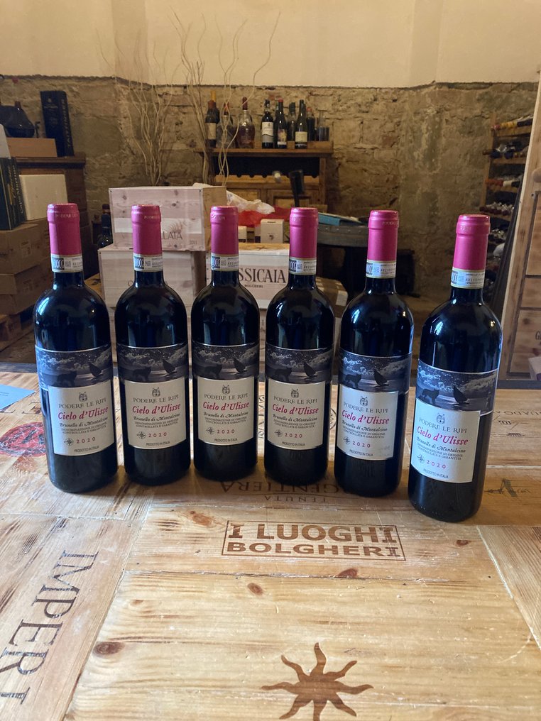 2020 Podere Le Ripi, Cielo d'Ulisse - Brunello di Montalcino DOCG - 6 ...