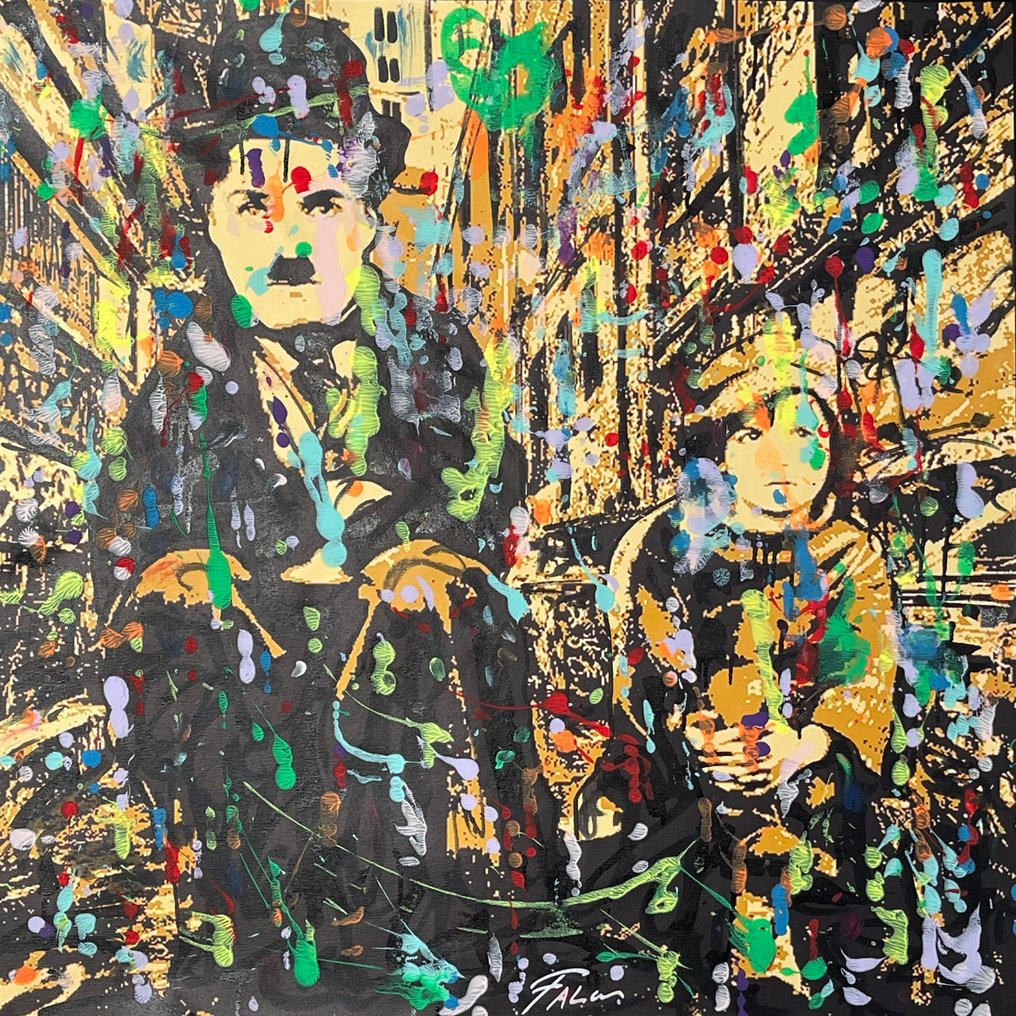 Joaquim Falcó - Chaplin - The Kid XL - auction online Catawiki