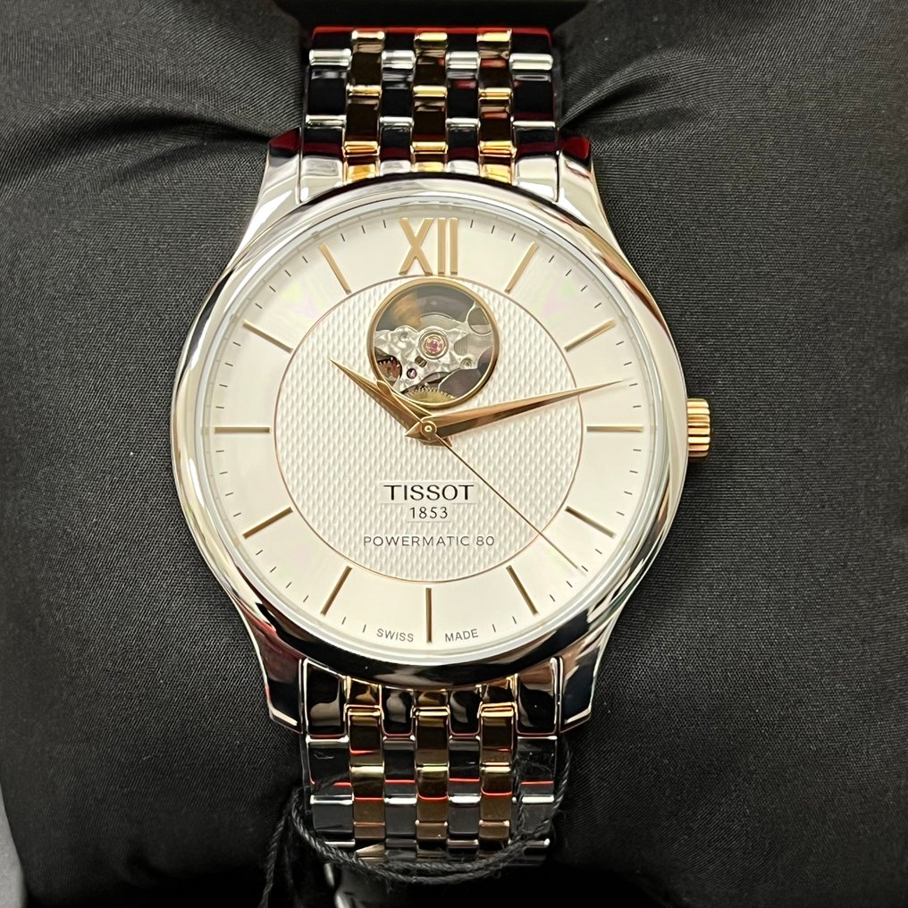 Tissot - Tissot Tradition Powermatic 80 Open Heart - T063.907.22.038.01 - Uomo - 2025 - Catawiki