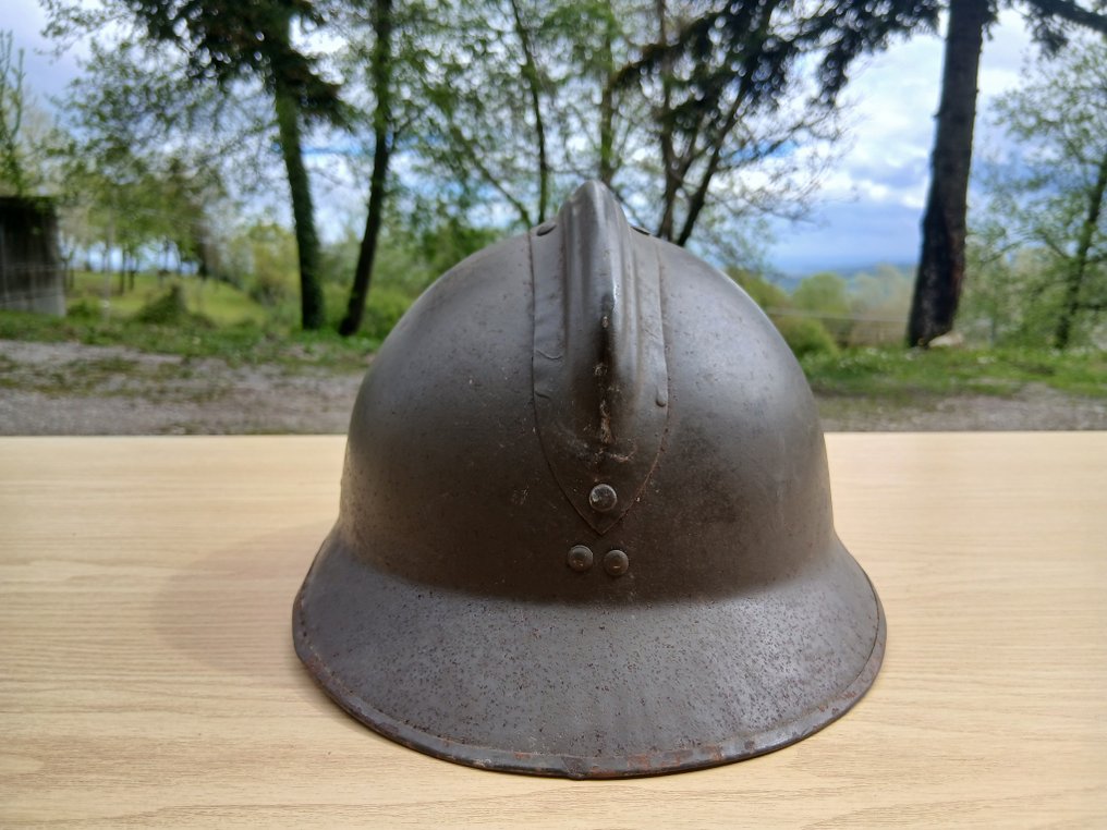 Military helmet - WW2 French Elmo Adrian - auction online Catawiki