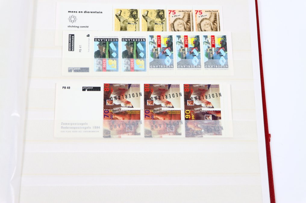 Netherlands - Stamp album including, among others, sheets. - auction ...