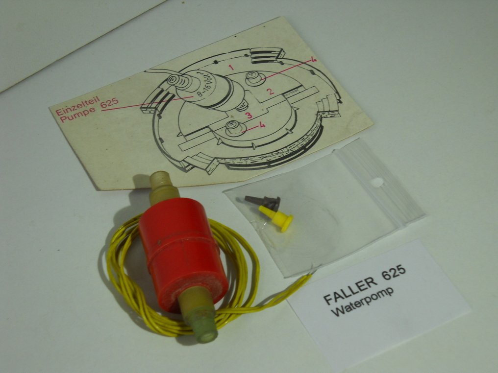 Faller H0 - 625 - 629 - 631 - 638 - Model train control unit (4 ...
