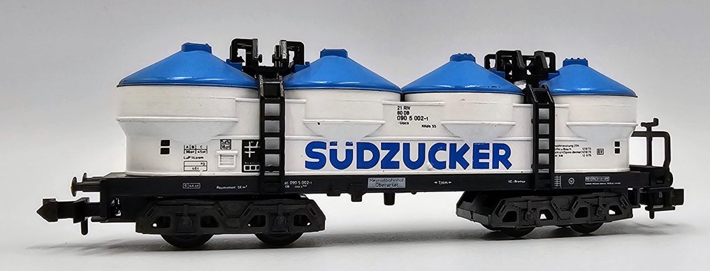 Minitrix N - 3518 - Model train freight carriage (1) - Silo Wagon ...