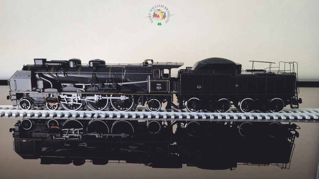 Roco H0 - 70040 - Stoomlocomotief met tender (1) - Elue Rail d'or in ...
