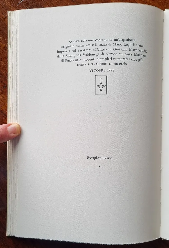 Alessandro Pellegrini, Mario Logli - "Se dell'eterne idee..." - 1978 ...