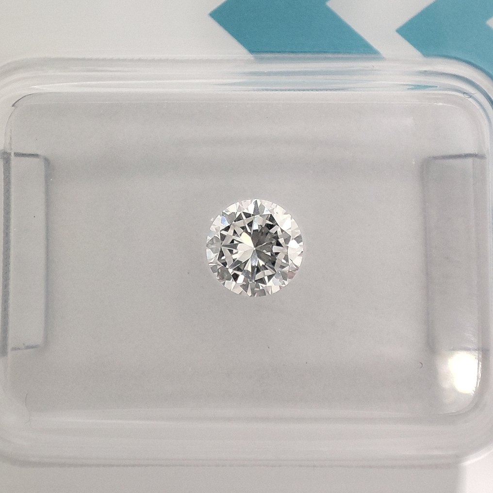 No Reserve Price - 1 pcs Diamond (Natural) - 0.50 ct - Round - E - VS2 - International ...