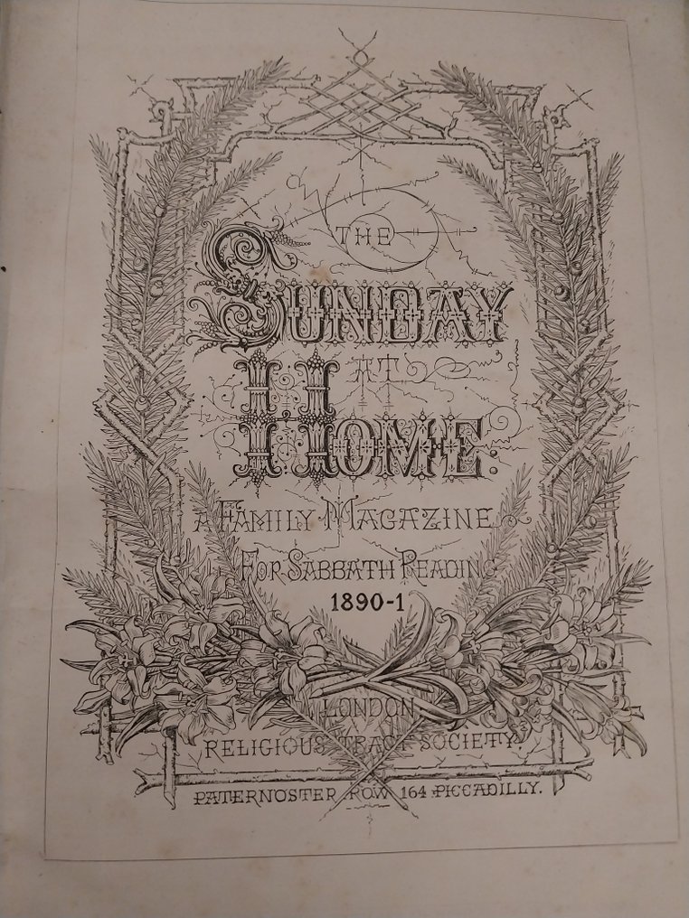The Sunday at Home - Magazine - 1890-1897 - auction online Catawiki