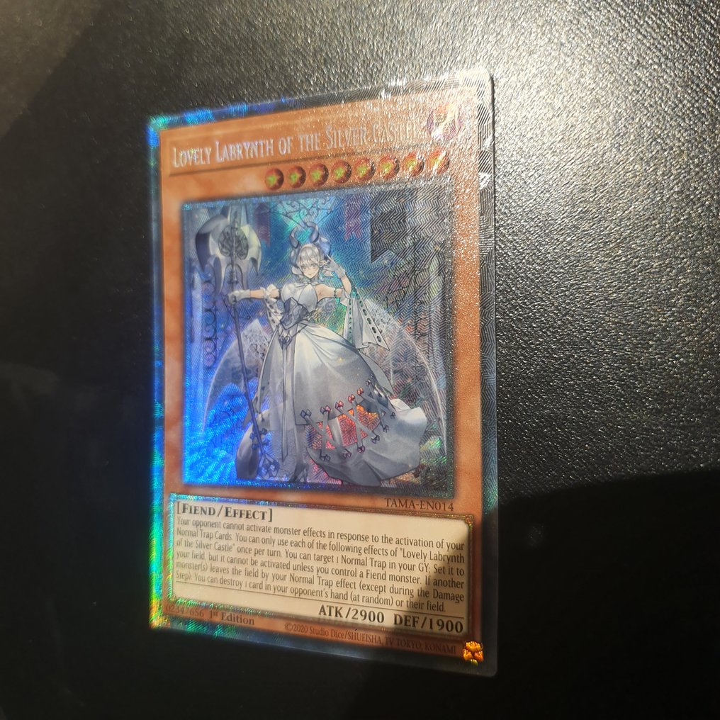 Konami - 151 Card - Yu-Gi-Oh! - Lovely Labrynth of the Silver Castle ...