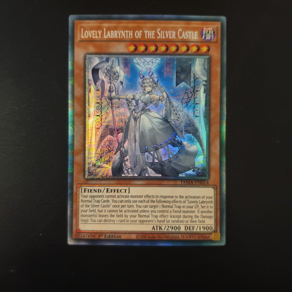 Konami - 151 Card - Yu-Gi-Oh! - Lovely Labrynth of the Silver Castle ...