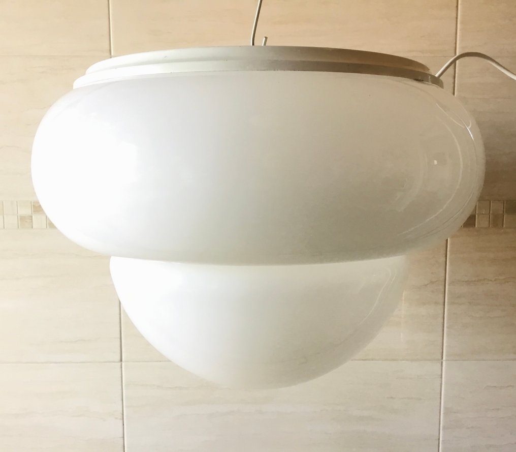 Ceiling lamp - Guzzini Style - Plastic - Large ceiling light - auction ...